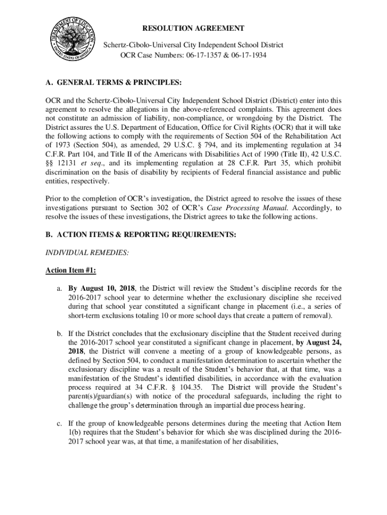 Fillable Online www2 ed Schertz-Cibolo-Universal City Independent ...