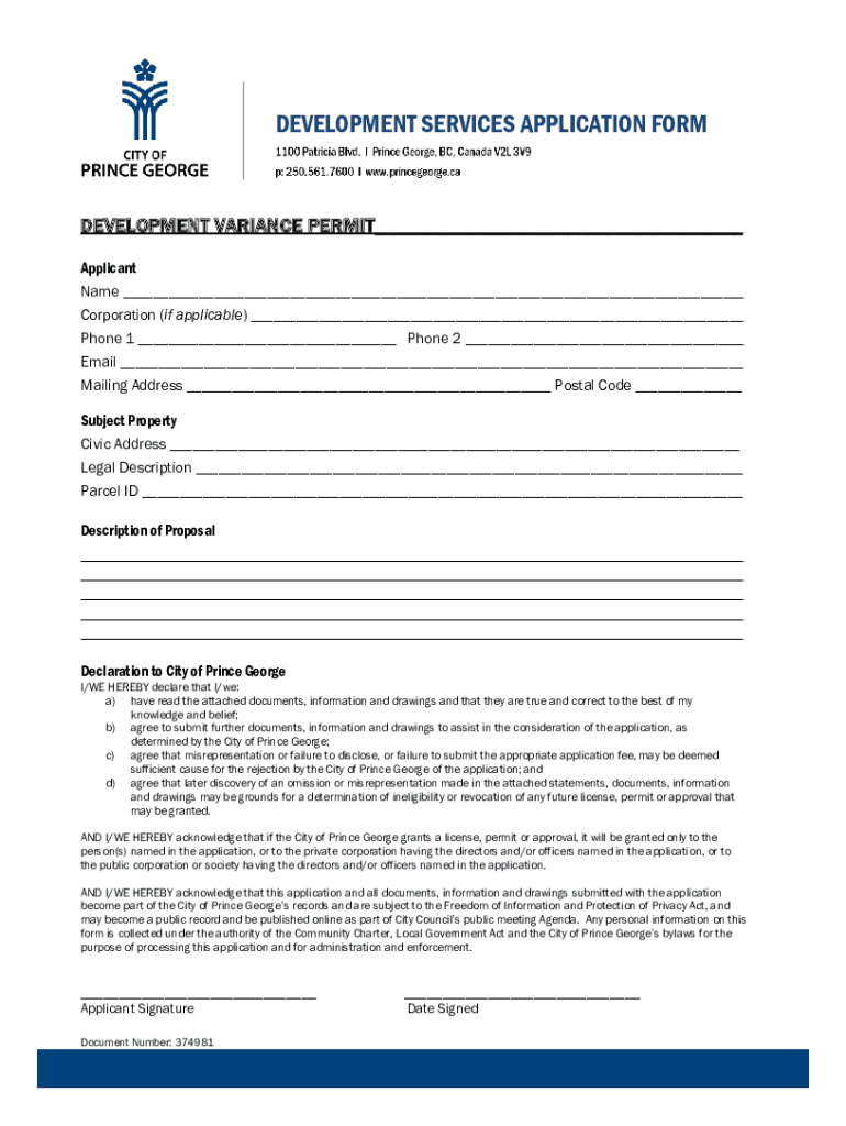 Fillable Online www.nanaimo.cadocsdefault-document-libraryDEVELOPMENT ...
