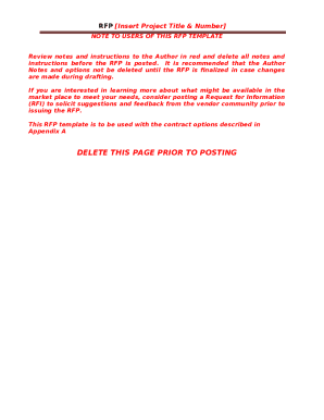 RFP: A Quick Guide to Request for Proposals (TemplatesThe Ultimate RFP ...