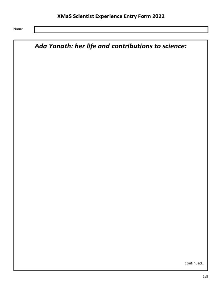 Fillable Online warwick ac What is the legacy of Dorothy Hodgkin, both ...