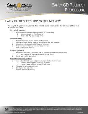 Fillable Online How to Comply with the Closing Disclosure's Three-day ...