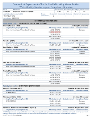 Fillable Online Public Drinking Water System Operations Mass.govPublic Drinking Water System ...
