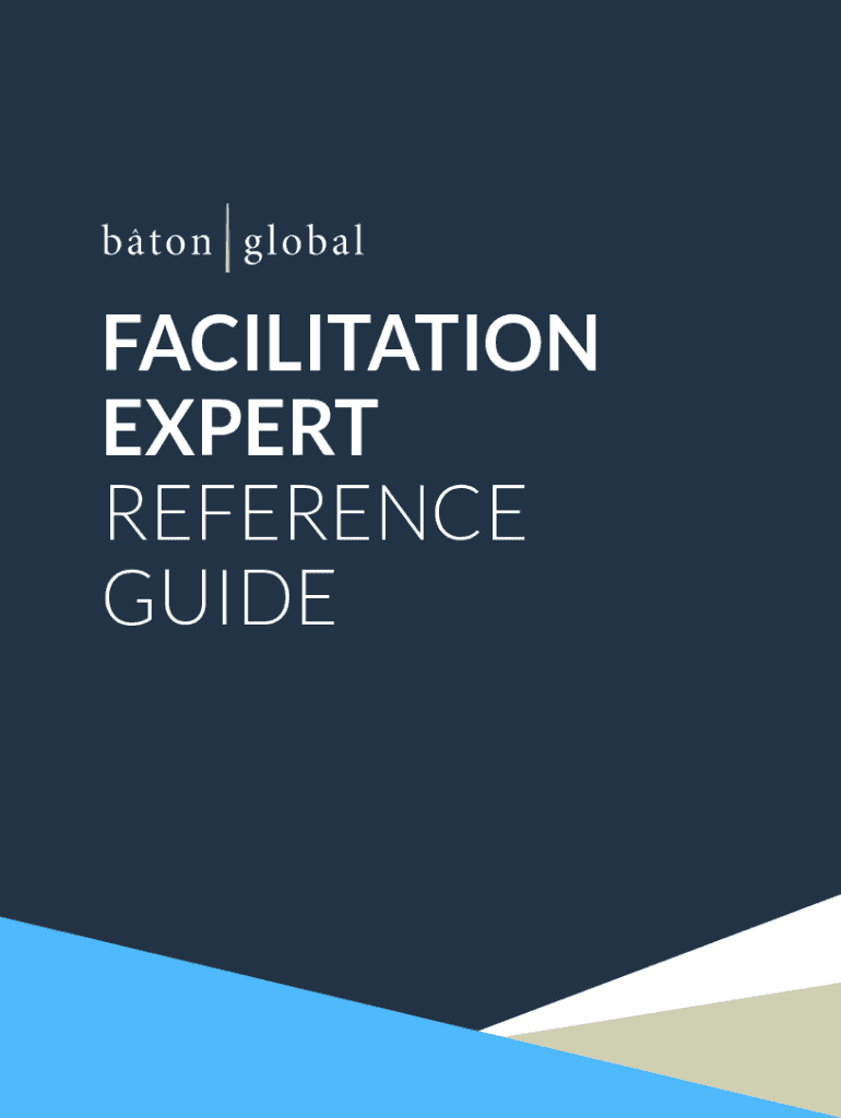 Fillable Online How to Improve Your Facilitation Skills (and be a Great Facilitator ... Fax ...