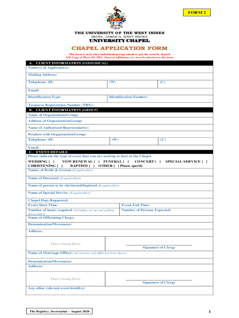 Fillable Online www.uwi.edu.jmhall-residence-application-form-newHall ...