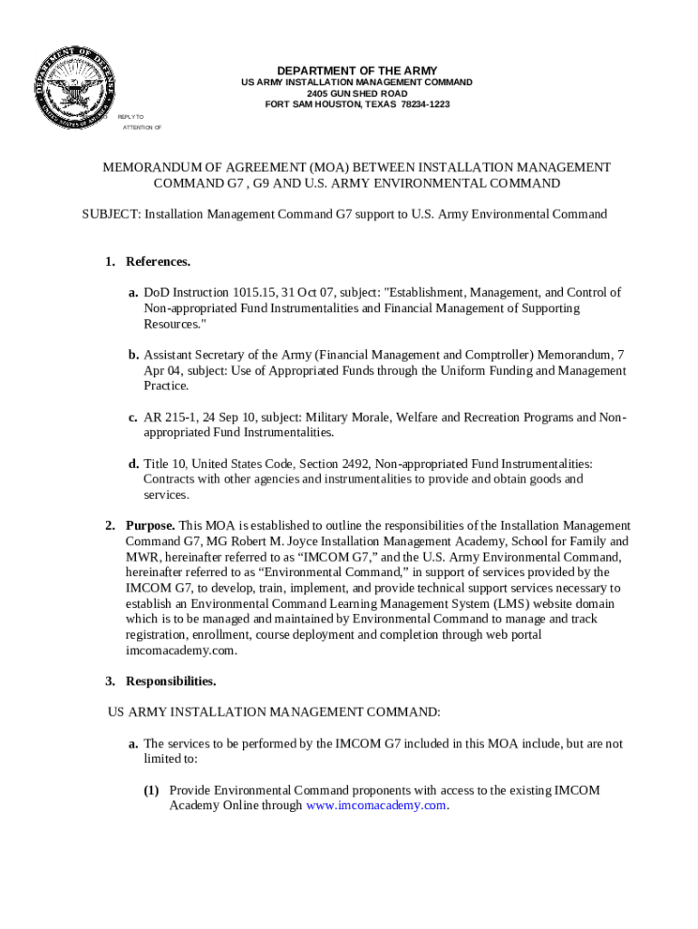 dcsg9.army.milpartnershipsagreementtypesDCS, G-9Agreement Types ...