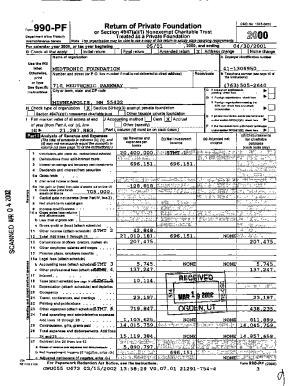 Fillable Online F.990-PF - Foundationcenter Fax Email Print - pdfFiller