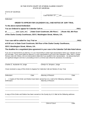 Georgia Refile Complaint Petition Motion To Dismiss Doc Template ...