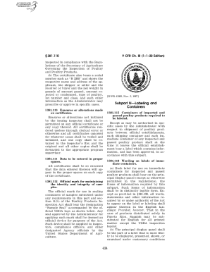 Fillable Online eCFR :: 7 CFR 205.101 -- Exemptions and exclusions from ...