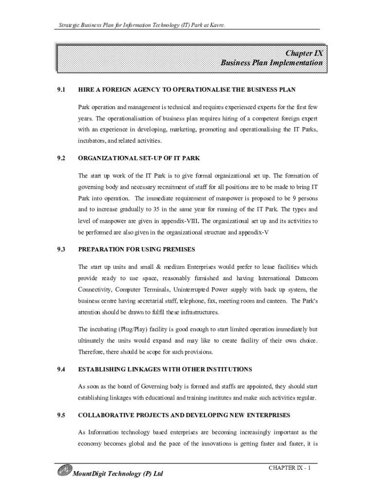 Fillable Online www.bplans.cominformation-technology-business ...