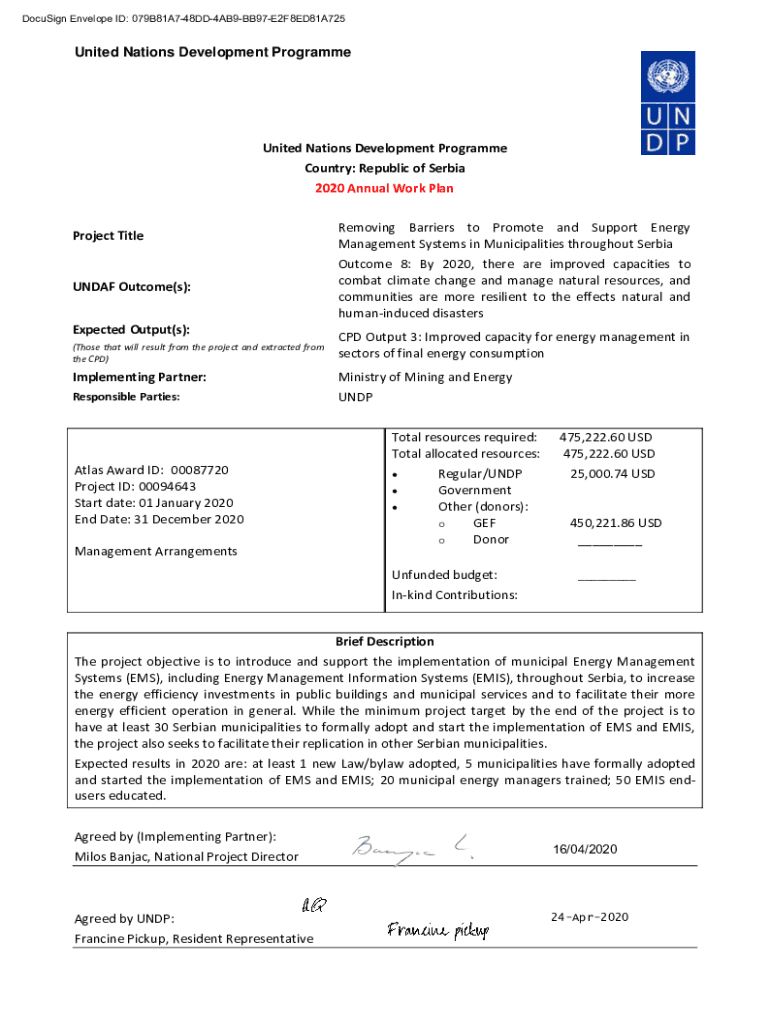 Fillable Online info undp DocuSign Envelope ID: 079B81A7-48DD-4AB9-BB97 ...