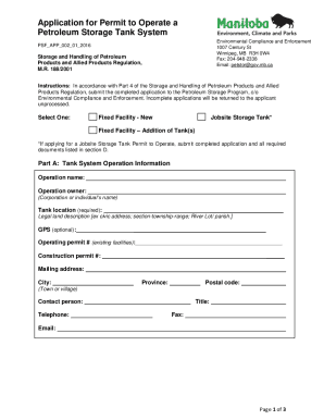 Fillable Online forms.gov.mb.capetroleum-storage-program ...