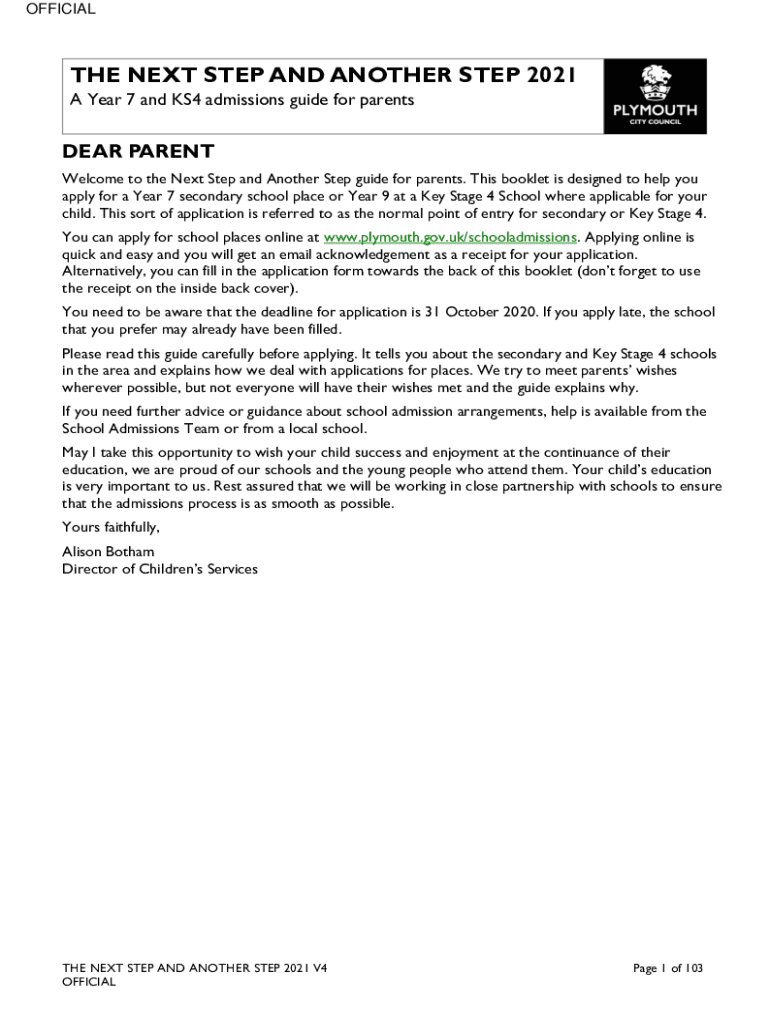 Fillable Online About STEPCambridge Assessment Admissions TestingAbout ...