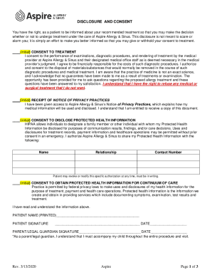 Fillable Online DISCLOSURE AND CONSENT - Webflow Fax Email Print ...