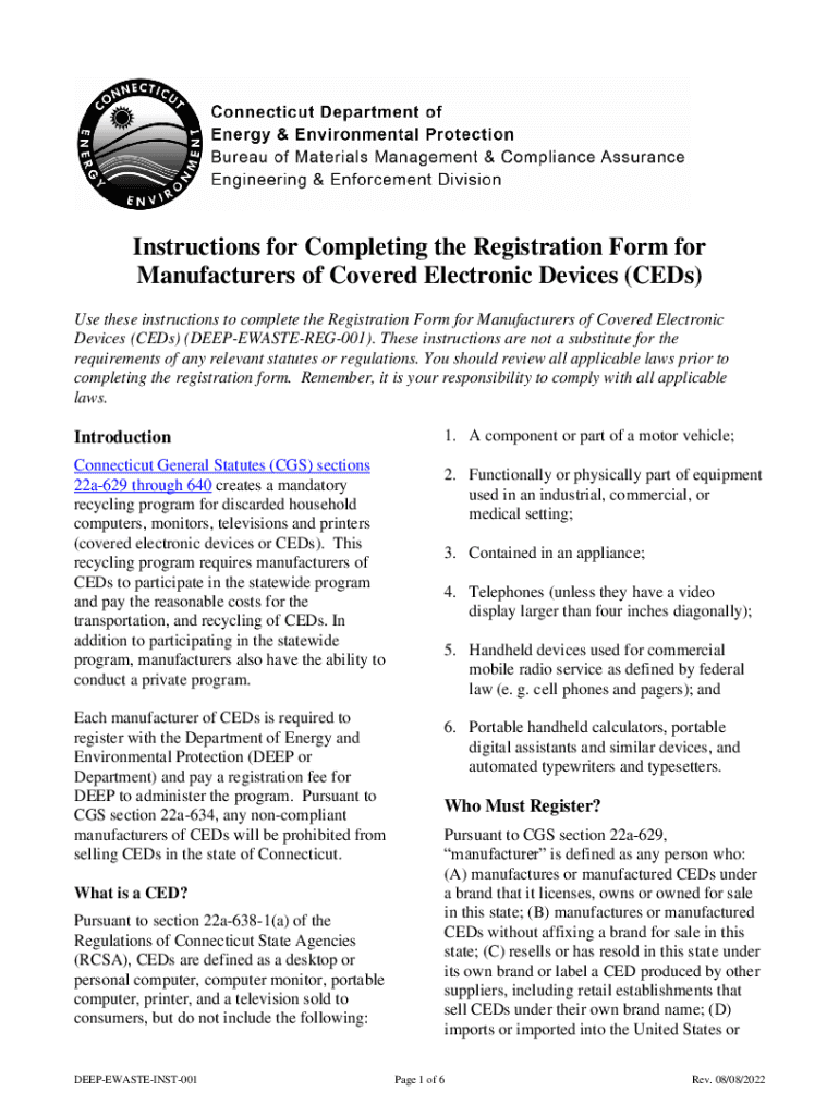 Fillable Online www.business.ct.gov-mediaInstructions for Completing ...