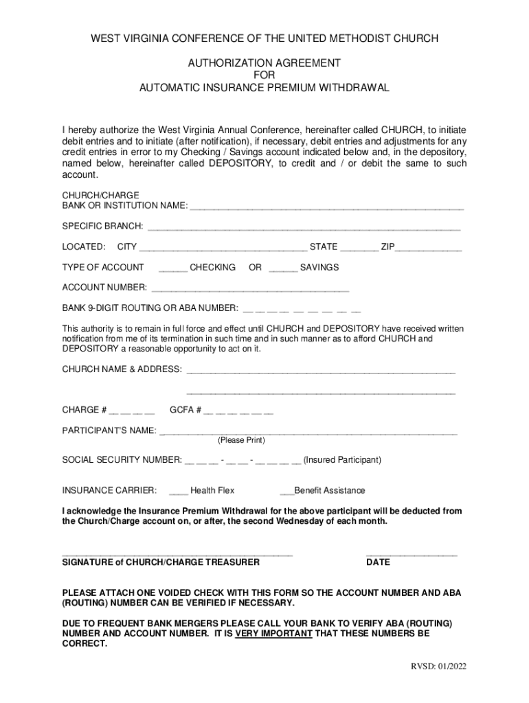 Fillable Online LOCAL CHURCH FORMS - GCFA Fax Email Print - pdfFiller