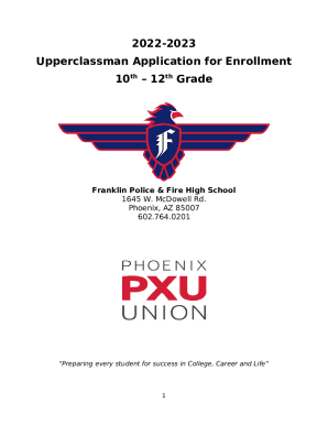 Phoenix Union High School District / Homepage Doc Template | pdfFiller