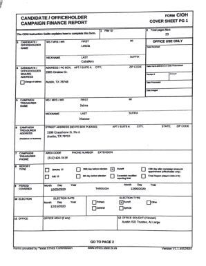 Fillable Online fill.ioFORM-C-OH-CANDIDATE-OFFICEHOLDERFill - Free ...