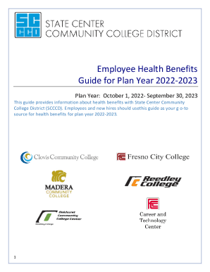 Fillable Online Employee Health Benefits Guide for Plan Year 2022-2023 ...