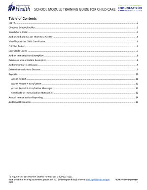 Fillable Online doh wa SCHOOL MODULE TRAINING GUIDE FOR CHILD CARE ...