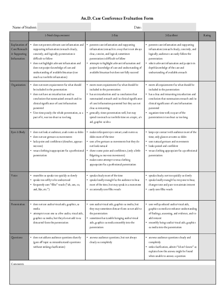 Fillable Online www.sampleforms.comconference-evaluation-formFREE 11 ...