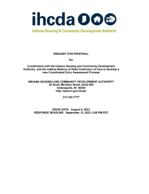 Fillable Online www.in.govihcdafilesREQUEST FOR PROPOSAL For ...