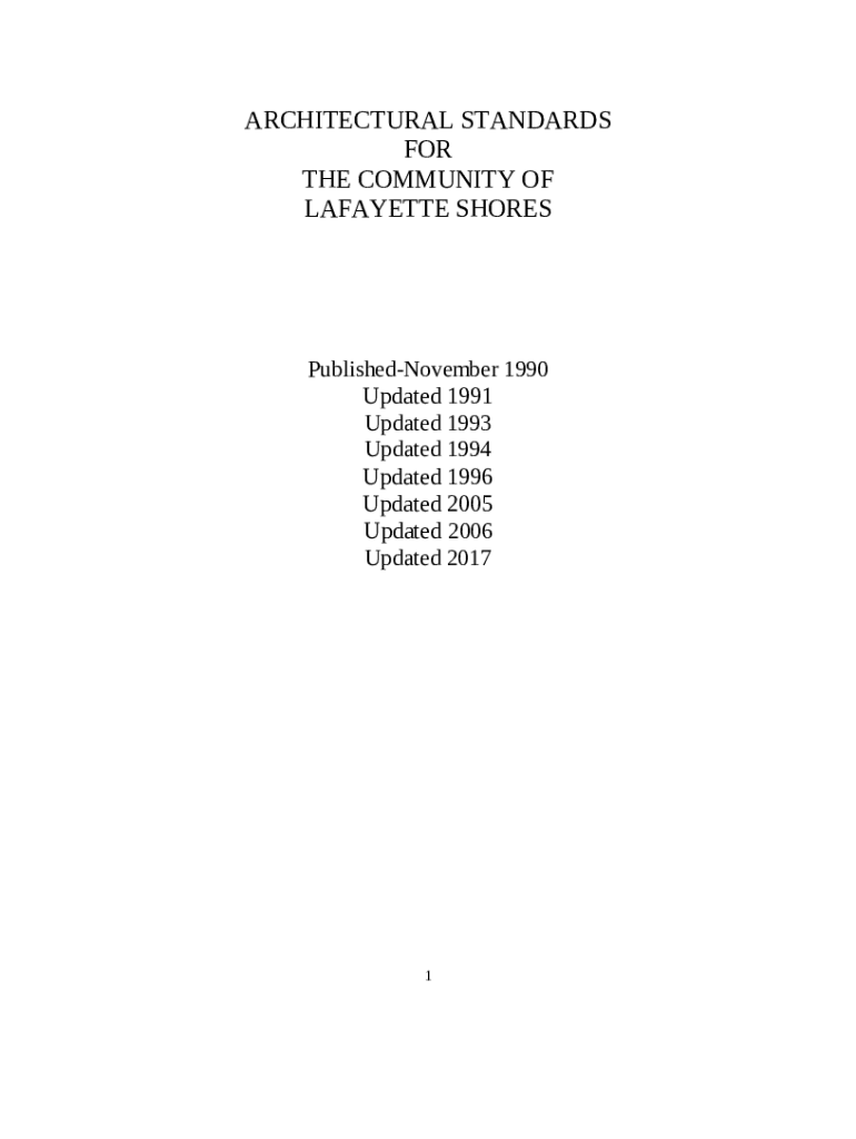 lafayettevillage.orgresourcesarchitecturalArchitectural Control ...