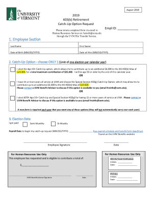 Fillable Online Catch-up ContributionsThe Thrift Savings Plan (TSP) Fax ...