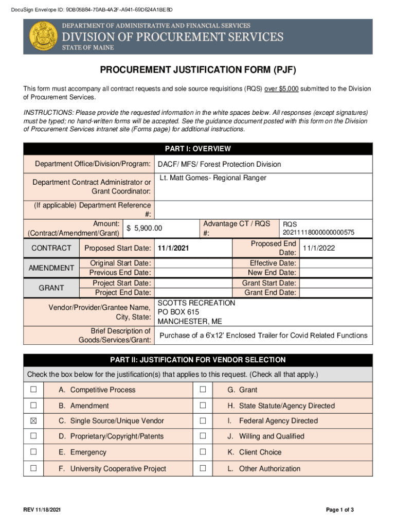 Fillable Online DocuSign Envelope ID: 9DB05B84-70AB-4A2F-A941 ...