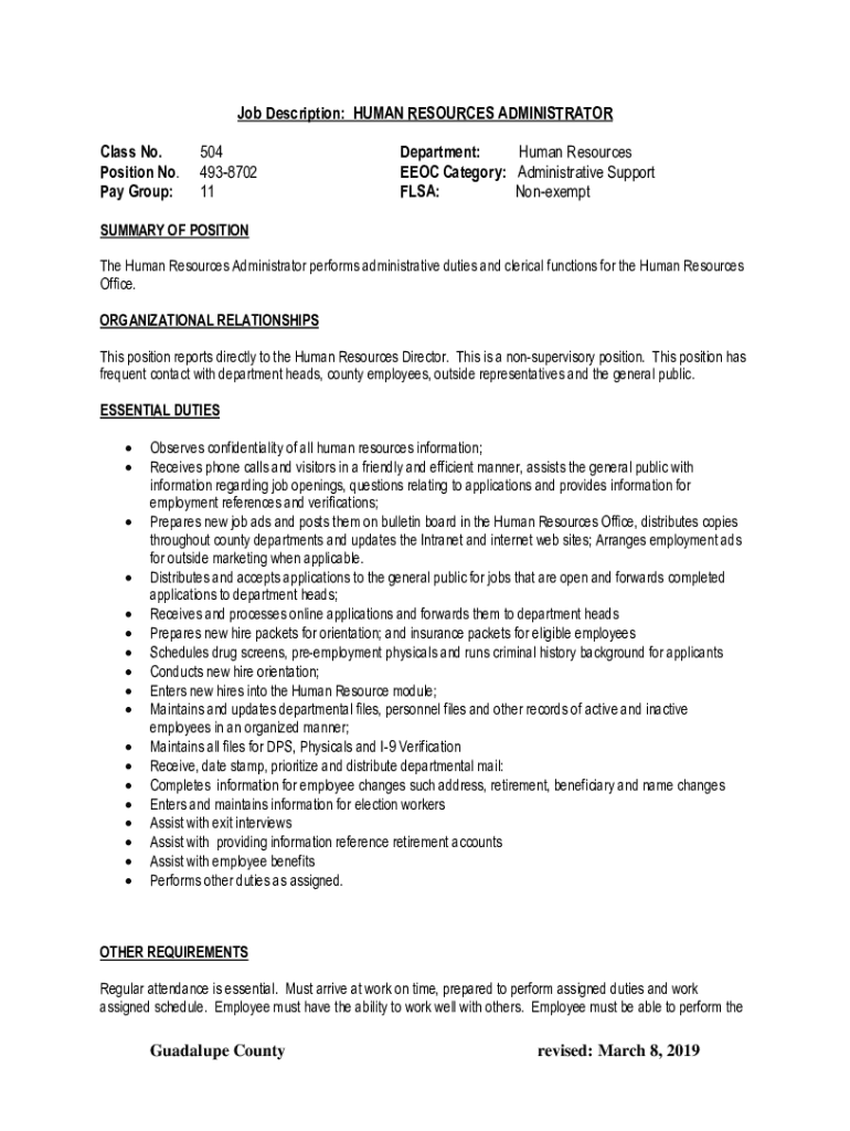 Fillable Online The Hierarchy of HR Job Titles (With Average Salary ...