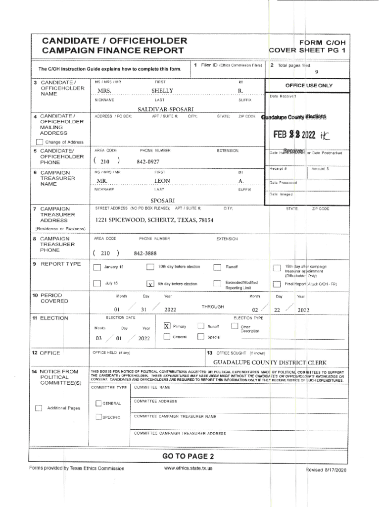 Fillable Online Political Campaign and Lobbying Activities of IRC 501(c ...