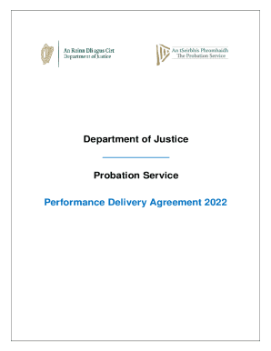 Fillable Online Probation Service - Justice.ie Fax Email Print - pdfFiller