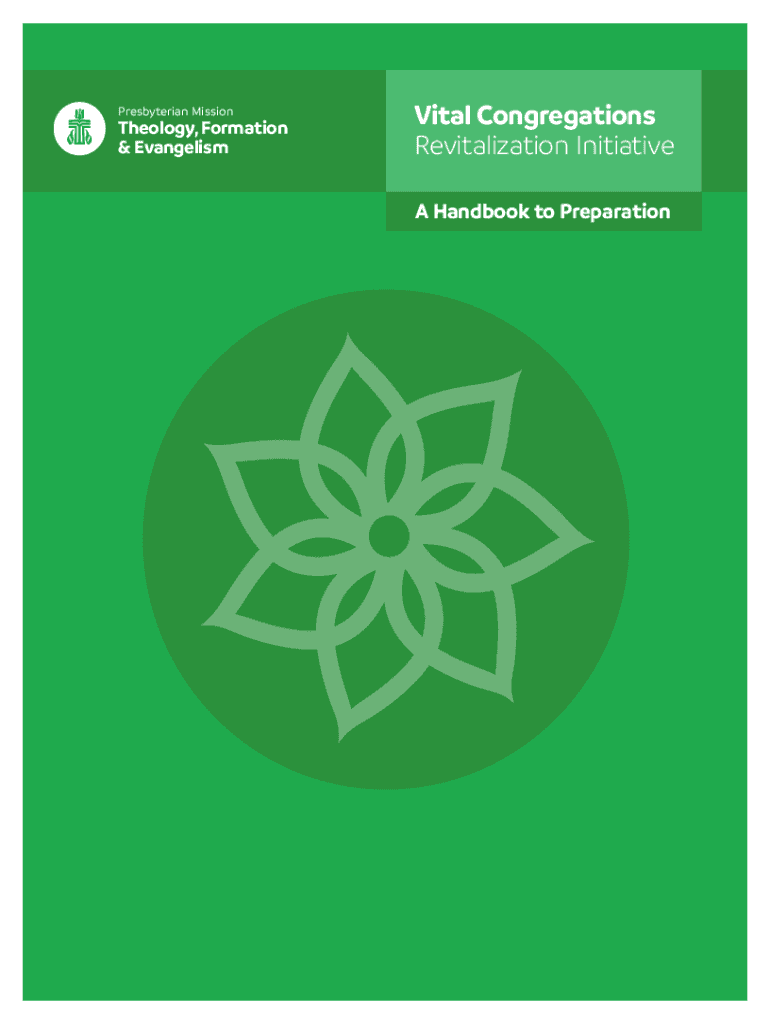 Fillable Online Theology, Formation Vital Congregations Revitalization ...