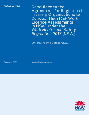 Fillable Online Conditions to the agreementfor registered training ...