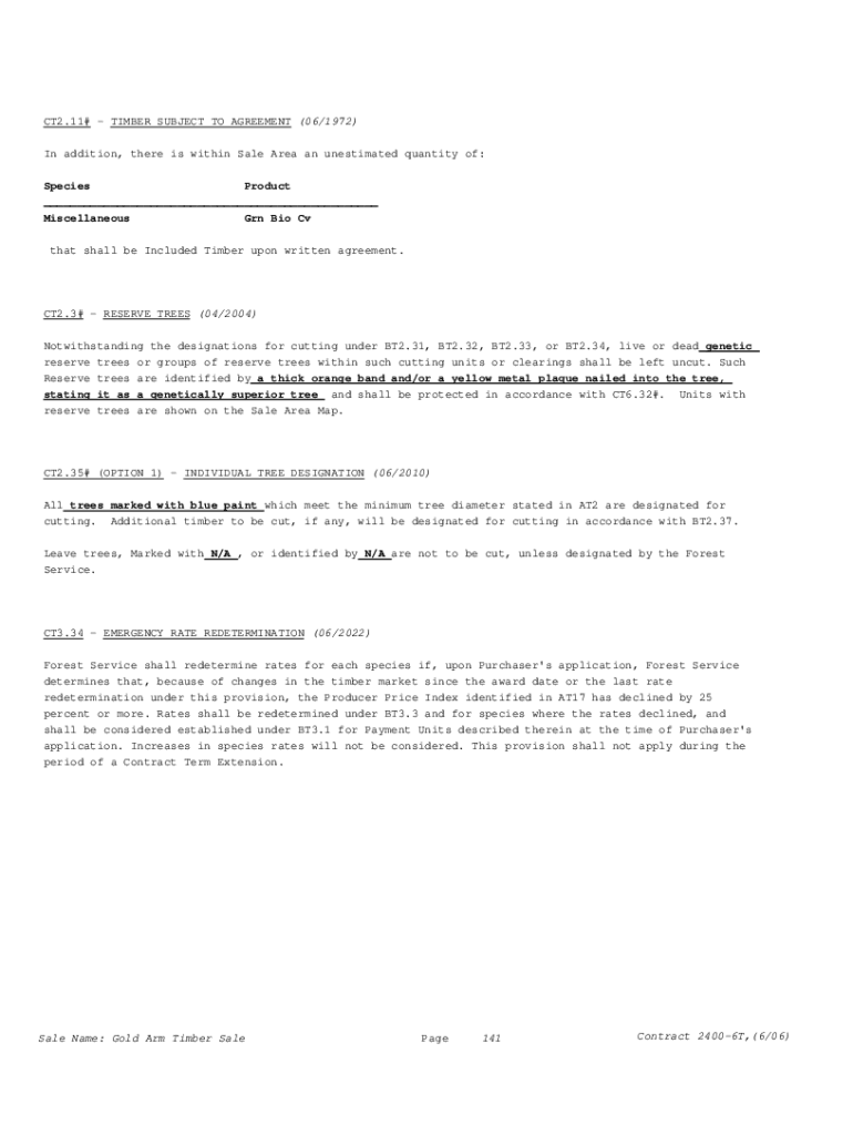 Fillable Online www.fs.usda.govInternetFSEDOCUMENTSCT2.11 TIMBER ...
