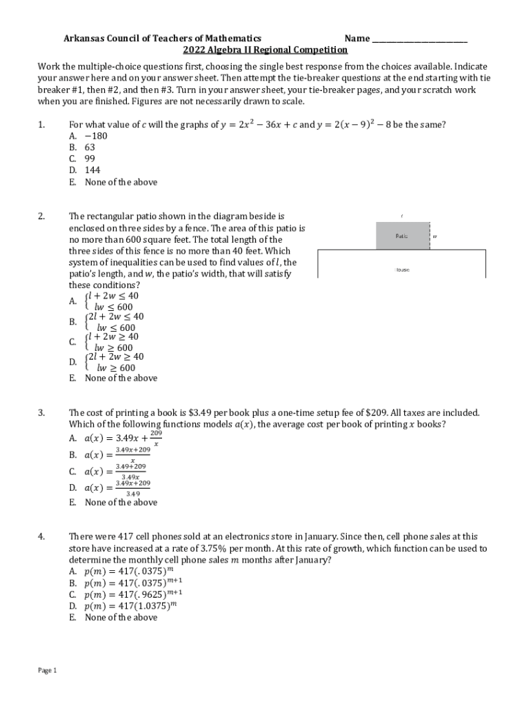 Fillable Online Algebra unit 1 test answers - myp.jokamarine.pl Fax ...