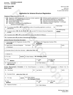 Fillable Online www.fcc.govfiling-new-antenna-structureFiling a New ...