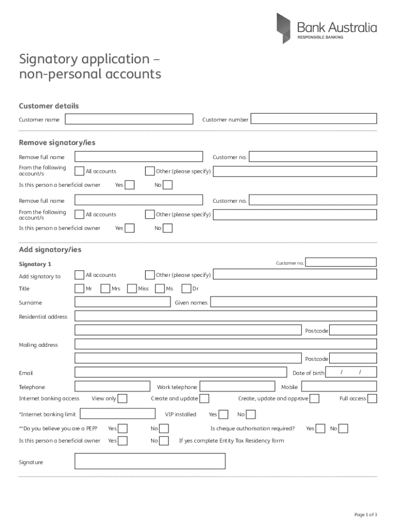 Fillable Online authorized signatory letter to bank - Adam Shames & The ...