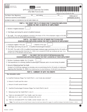 Fillable Online 2021 D-20 District of Columbia (DC) Corporation ...