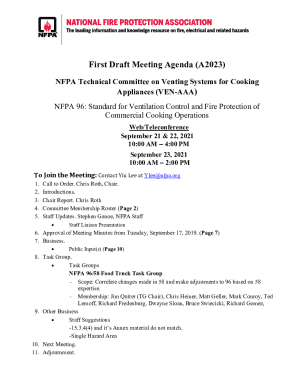 Fillable Online NFPA Catalog HomeNFPA Standards - North CarolinaNFPA ...