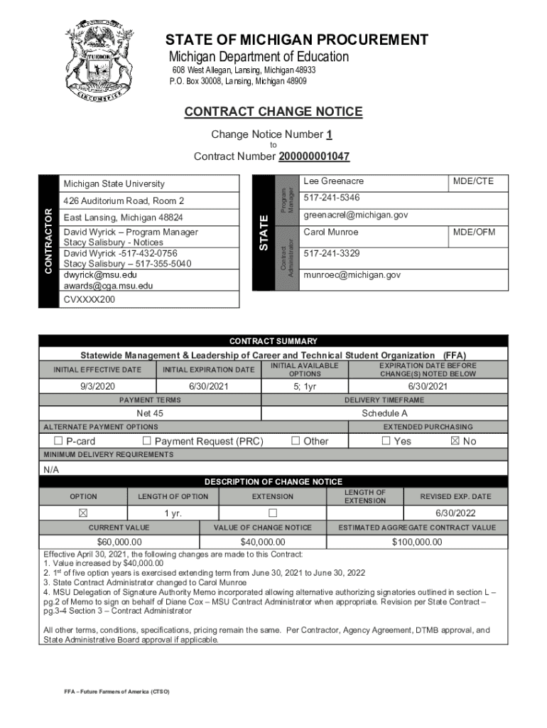 Fillable Online www.michigan.gov dtmb procurementDTMB - Design ...