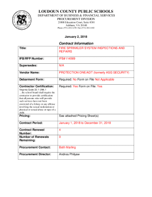 Fillable Online FIRE SPRINKLER SYSTEM INSPECTIONS AND Fax Email Print ...