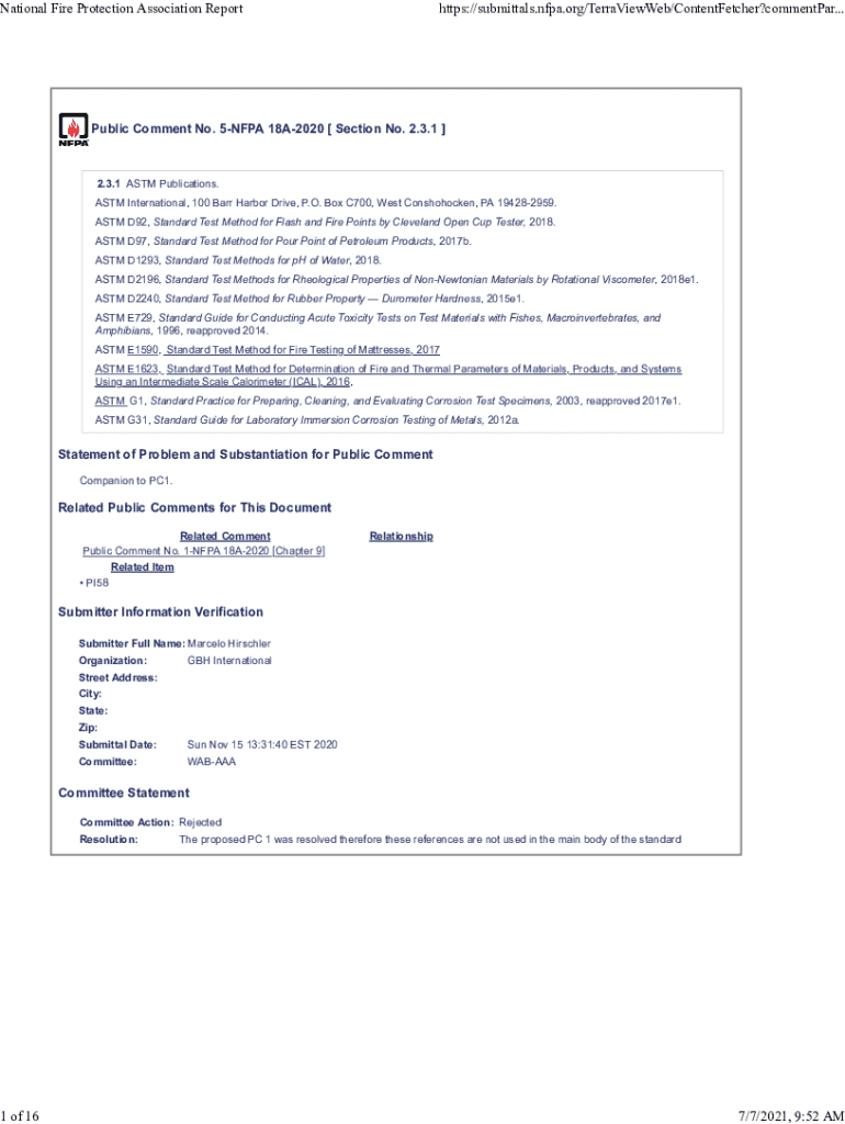Fillable Online ASTM D92, Standard Test Method for Flash and Fire ...