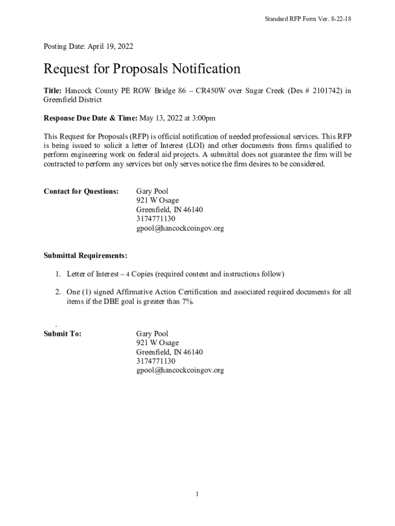 Fillable Online HO/LEGAL/403/08/2022 REQUEST FOR PROPOSAL (RFP) FOR APPOINDOT: Doing Business ...