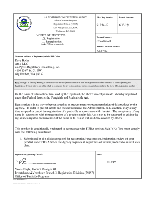Fillable Online US EPA, Pesticide Product Label, A147.02,06/13/2019 ...
