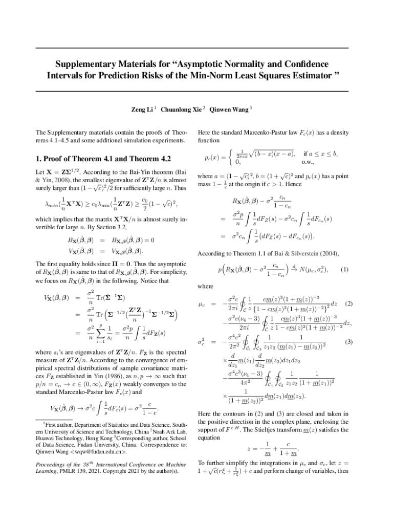 Fillable Online proceedings mlr Asymptotic Normality and Confidence ... Fillable Online proceedings mlr Asymptotic Normality and Confidence ...