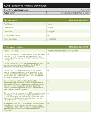 Fillable Online PUBLIC REPORT Fax Email Print - pdfFiller