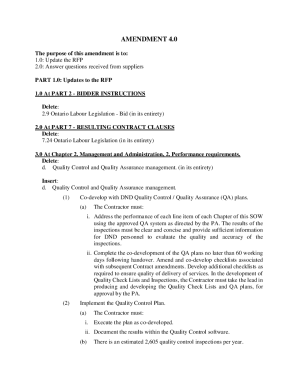 Fillable Online AMENDMENT 4.0 Fax Email Print - pdfFiller