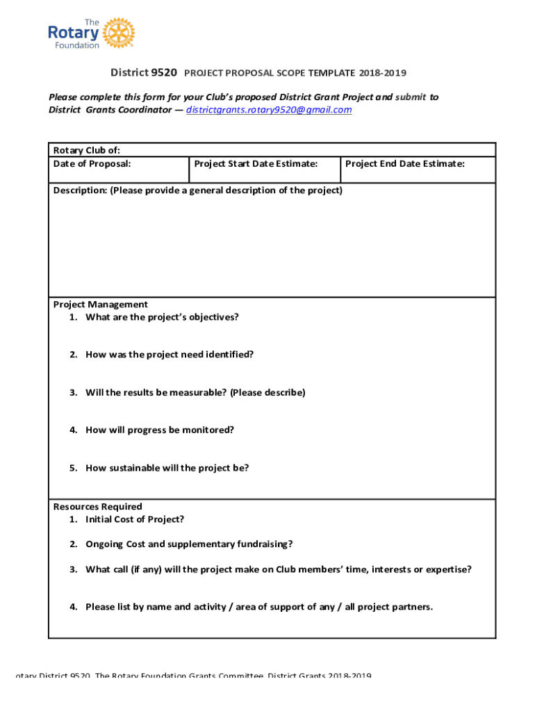 Fillable Online Free Project Proposal Template - PDF TemplatesJotform ...