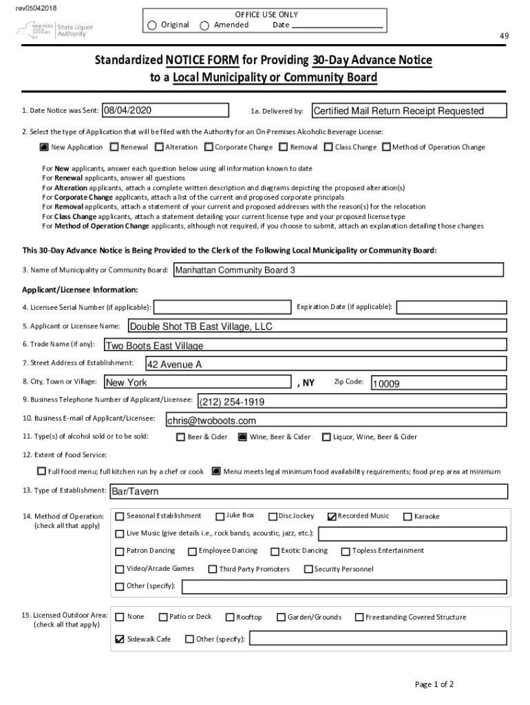 Fillable Online www.pdffiller.com441473912--Standardized-NOTICEFillable ...
