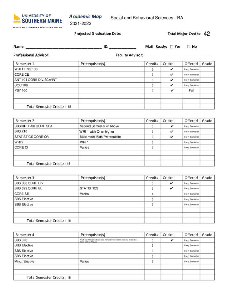 Fillable Online usm maine SBS BA-21-22-AM-ACCESSIBLE - University of ...